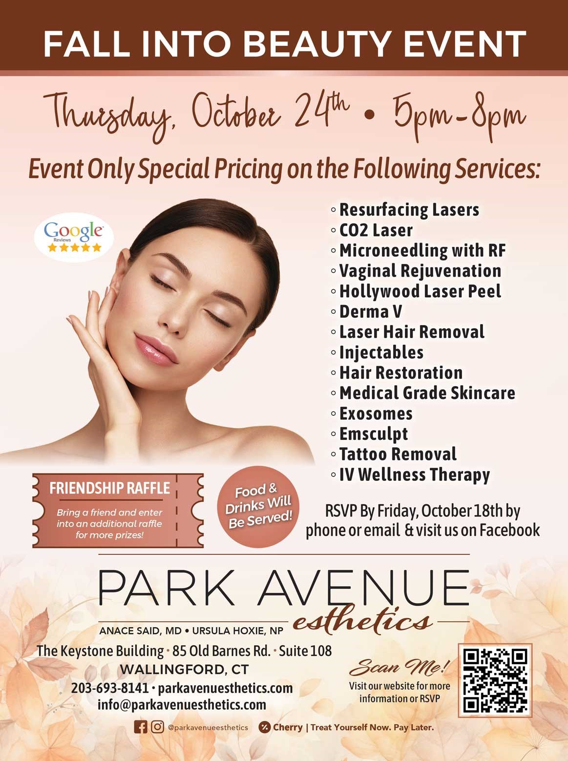 Park Avenue Esthetics - Wallingford, CT - Park Avenue Esthetics Event